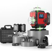 4D Kruislijnlaser Incl draagkoffer en display - 4 tot 16 lijnen ...