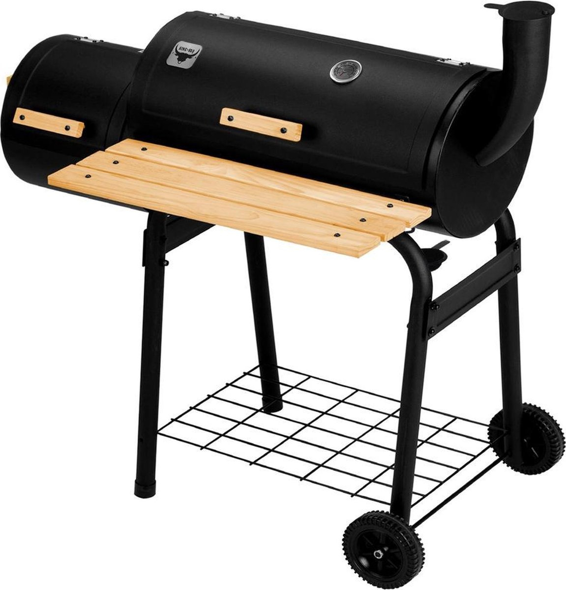 BBQ Grill King houtskool smoker barbecue - BCC.nl