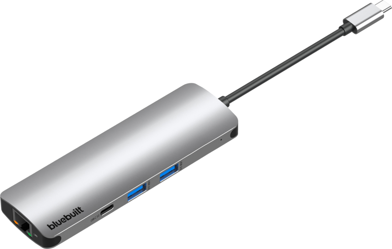 BlueBuilt 8-in-1 HDMI Docking Station met USB-C - BCC.nl