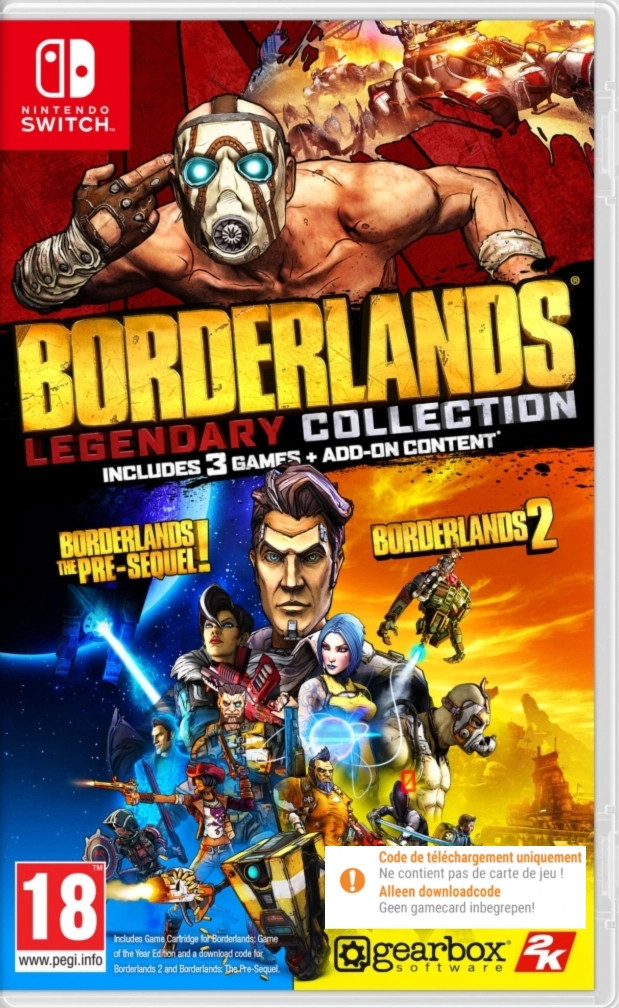 Borderlands Legendary Collection - Switch - Code in Box - BCC.nl