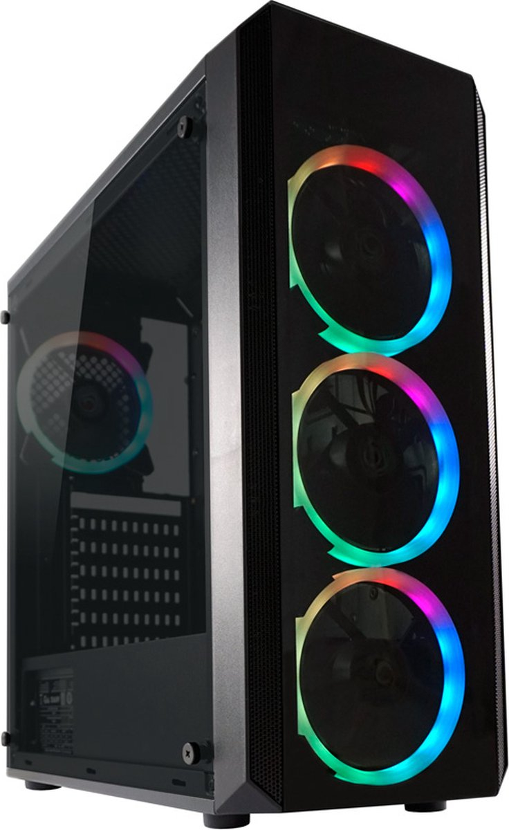Circular RGB Gaming PC | Intel Core i5-10400F | GeForce RTX 3060 | 16 ...