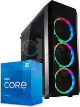 Circular RGB Gaming PC | Intel Core i5-11400F | GeForce RTX 4060 | 32 ...