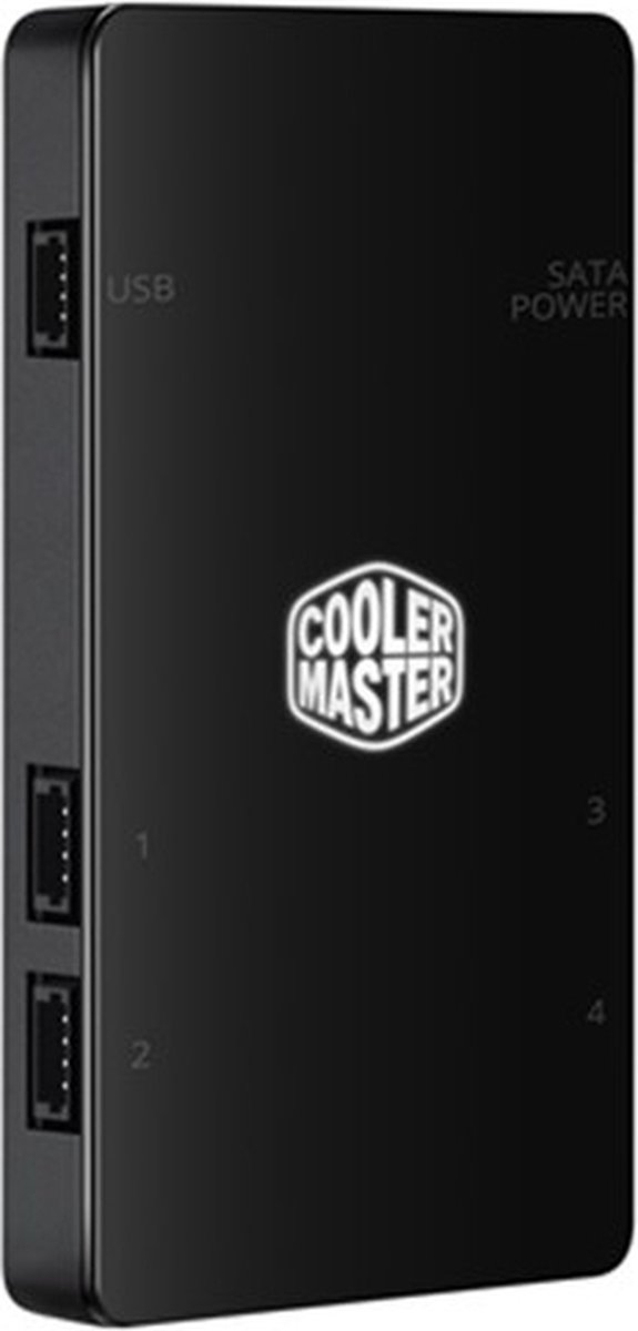 Cooler Master RGB LED Controller Zwart - BCC.nl