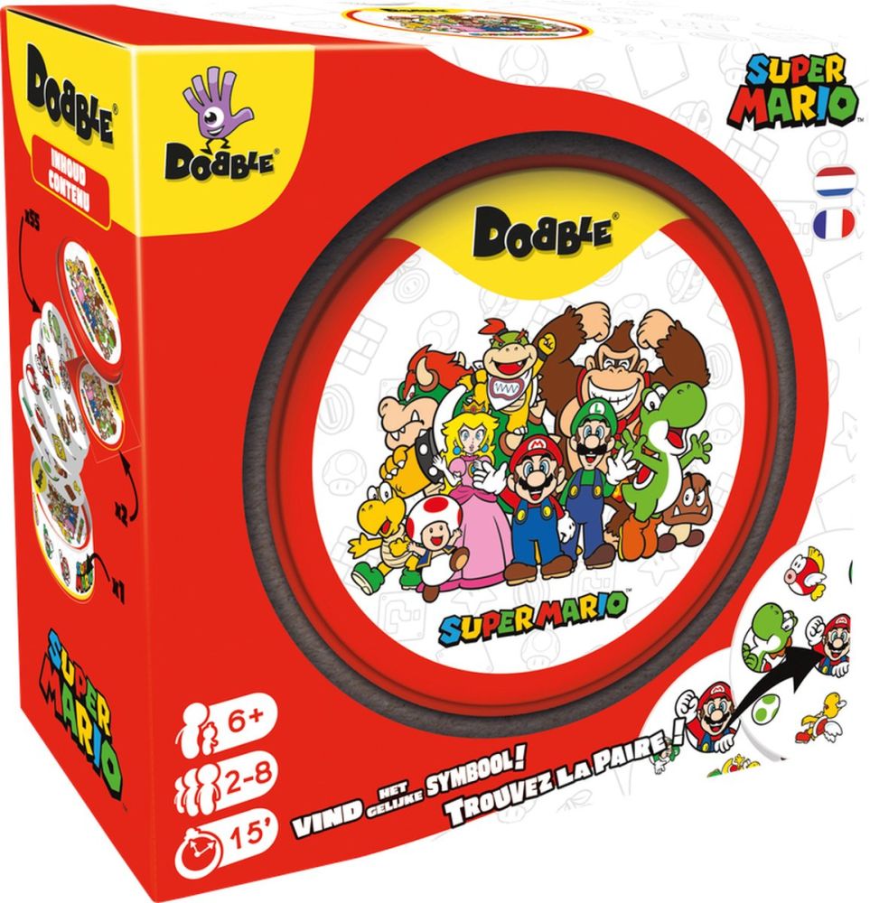 Dobble - Super Mario - Kaartspel - BCC.nl