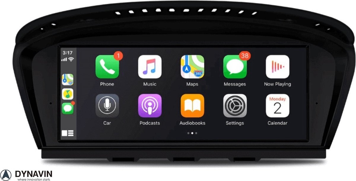Dynavin BMW E60 5 serie navigatie carkit android 10 met carplay en ...
