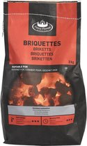 Houtskool briketten - 3 kilo - BBQ - BCC.nl