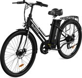 EVERCROSS Elektrische fiets - 26 inch - 25km/h - 250W - zwart - BCC.nl