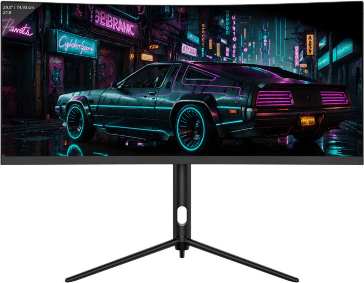 GAME HERO 29 inch Curved Ultrawide Gaming Monitor - Free Sync - 100 Hz ...