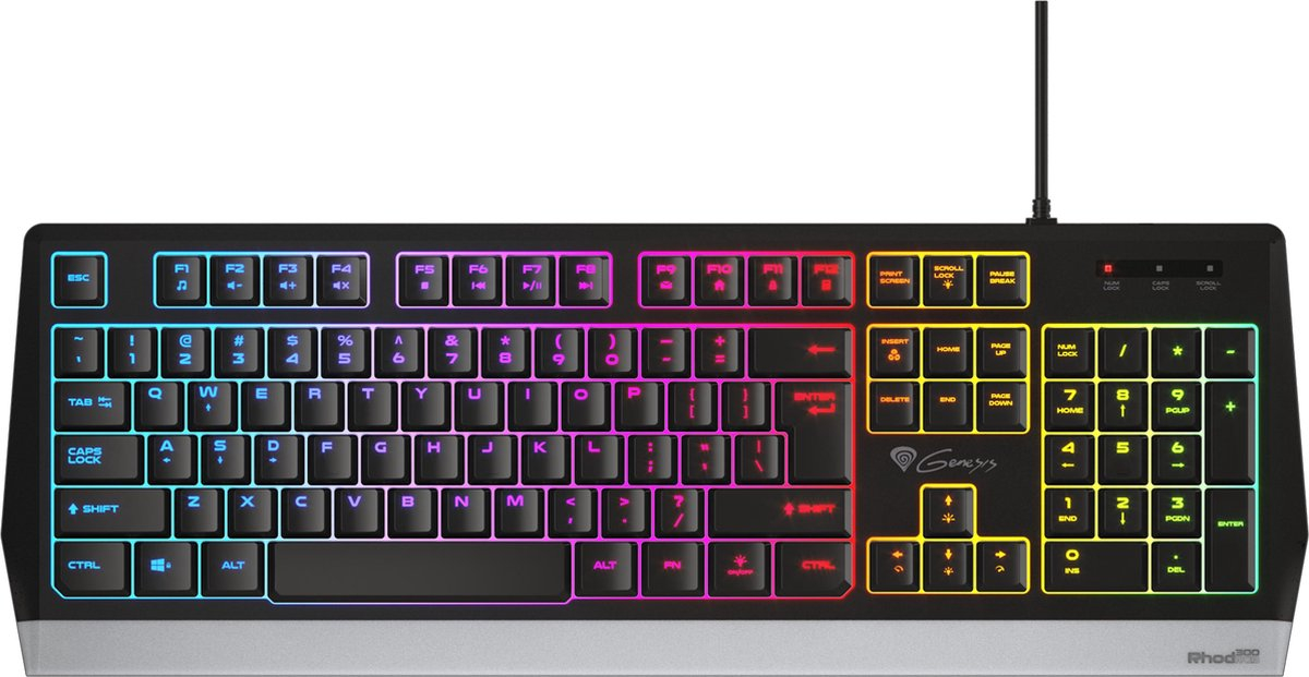 Genesis Rhod 300 RGB Gaming Keyboard - US Layout - BCC.nl