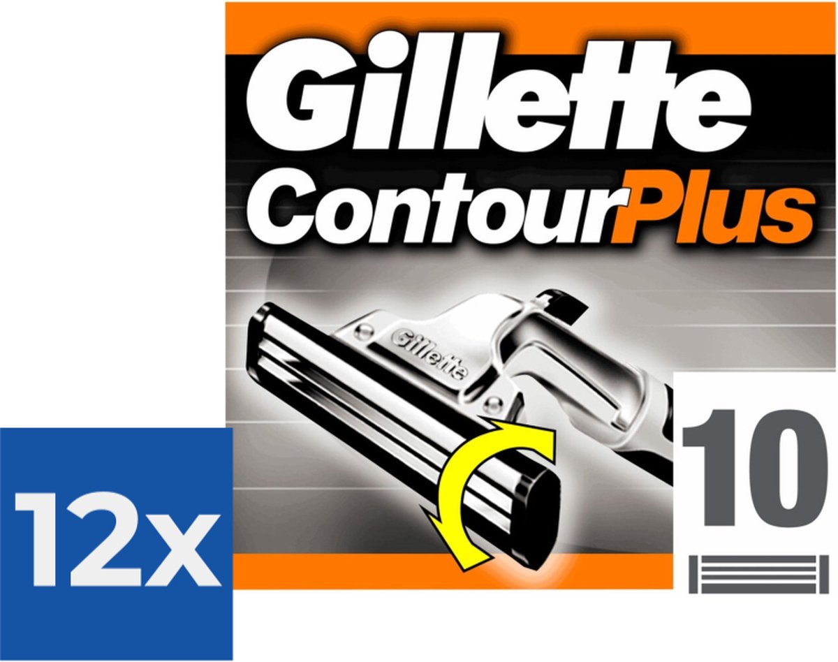 Gillette Contour Plus - 10 stuks - Wegwerpscheermesjes ...