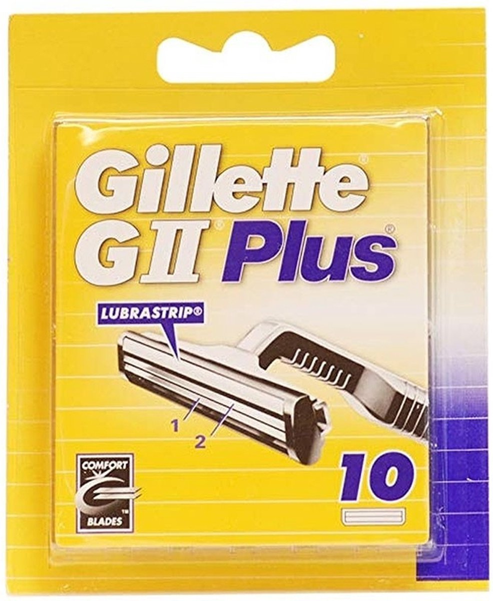 Gillette G2 Plus Scheermesjes 10 stuks - BCC.nl