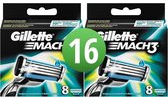 Gillette Mach 3 Base Mesjes 16 stuks - BCC.nl