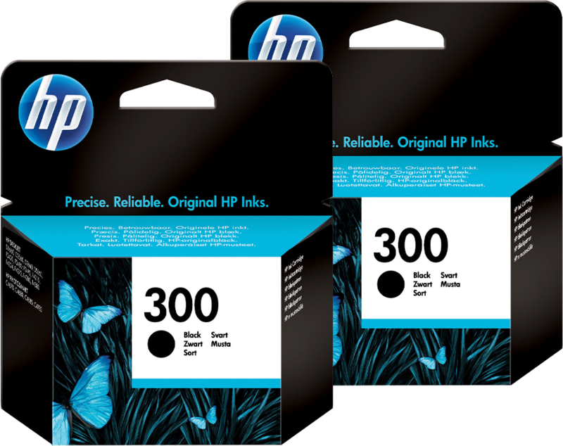 HP 300 Cartridges Zwart Duo Pack - BCC.nl