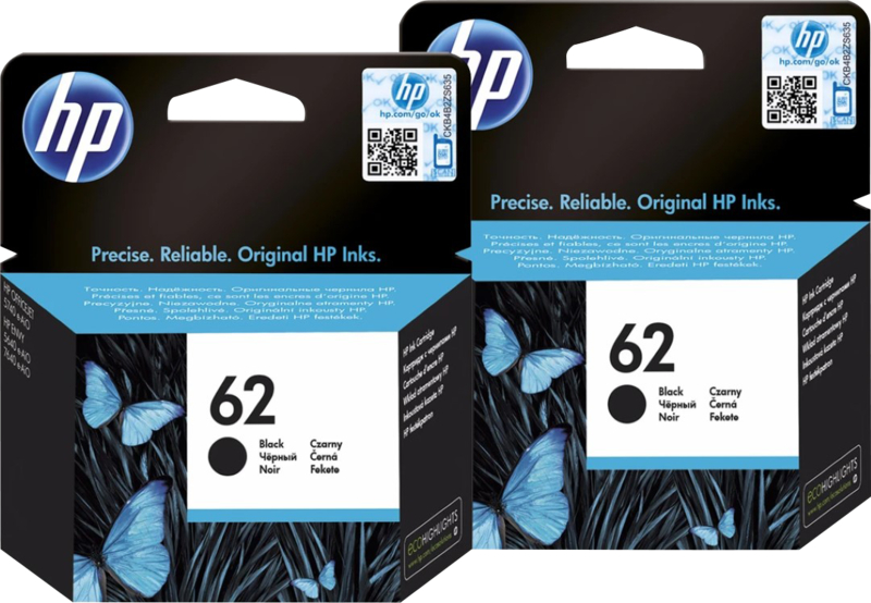 HP 62 Cartridges Zwart Duo Pack - BCC.nl