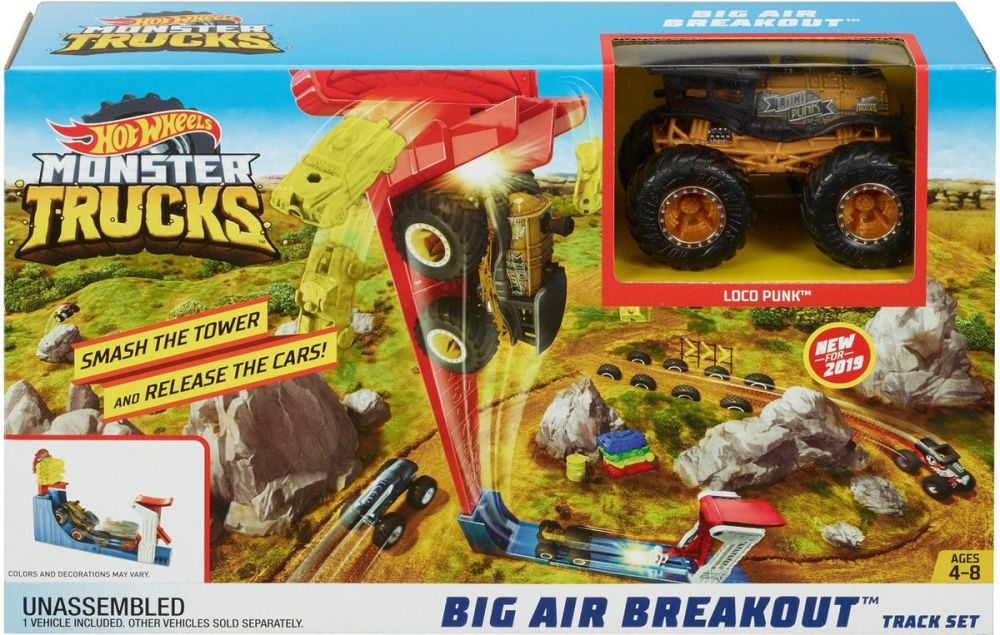 Hot Wheels Monster Trucks Big Air Breakout - BCC.nl