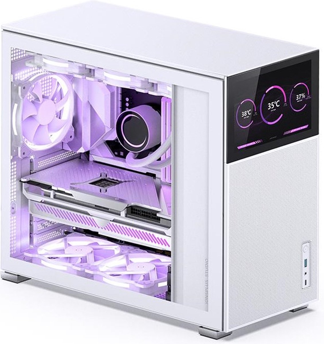 Jonsbo D41 MESH Screen - Wit - BCC.nl