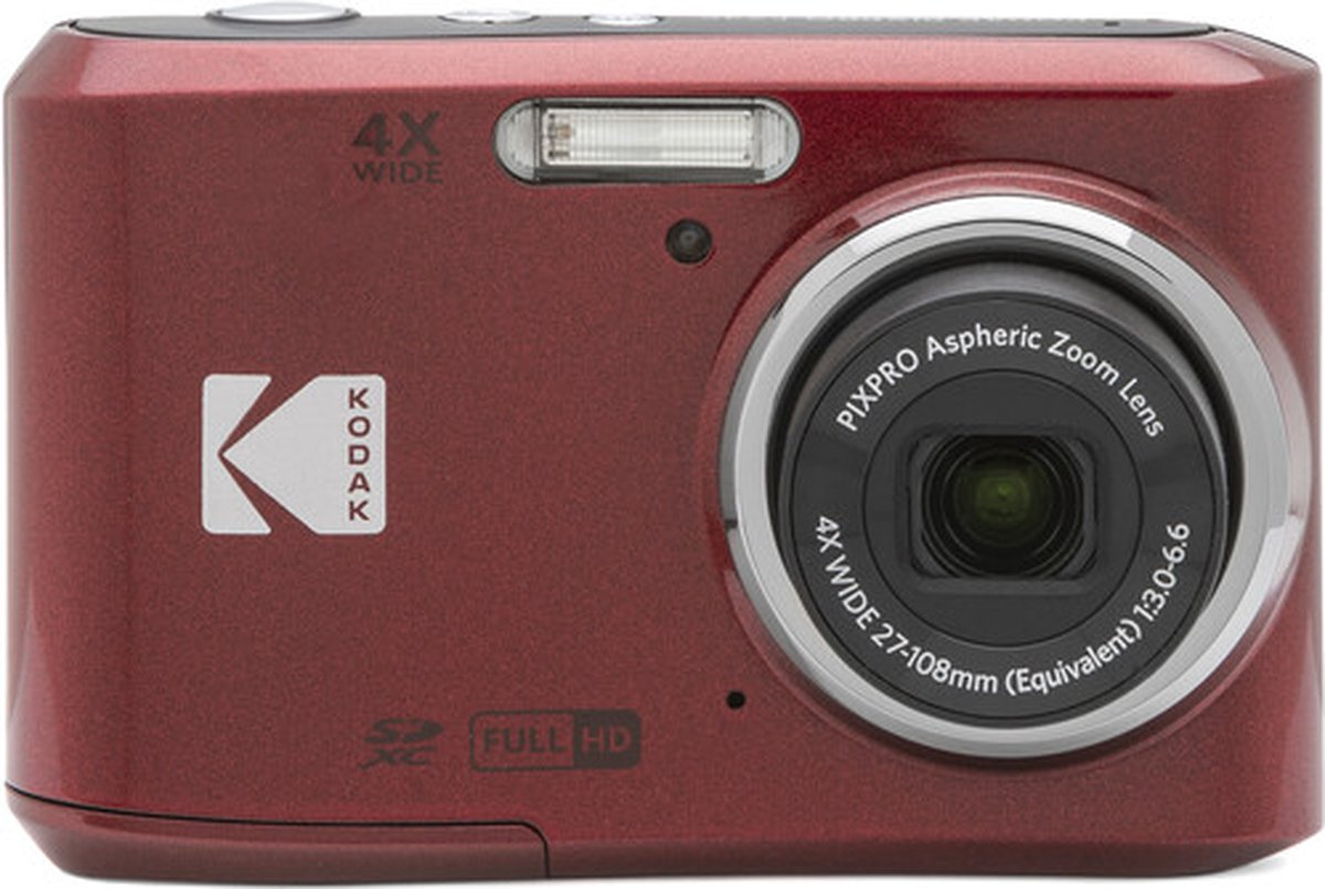 Kodak Friendly Zoom FZ45 red - BCC.nl