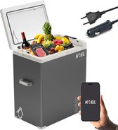 KOEL Crate 75 - Compressor Koelbox Elektrisch 12V & 230 Volt - Auto - Frigobox - Coolbox - 75 ...