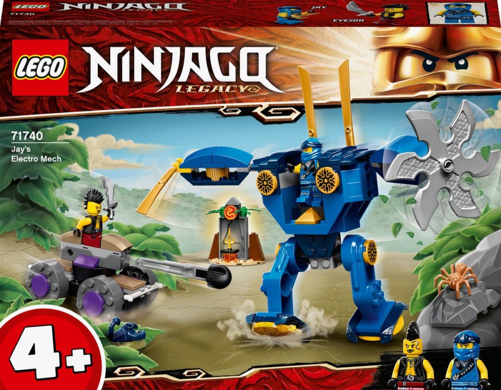 LEGO NINJAGO Legacy 4+ Jay's Electro Mecha - 71740 - BCC.nl