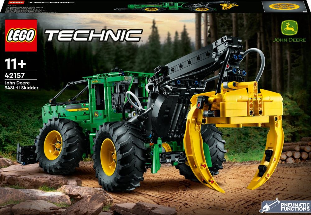 LEGO Technic John Deere 948L-II Skidder Voertuig Bouwpakket - 42157 ...