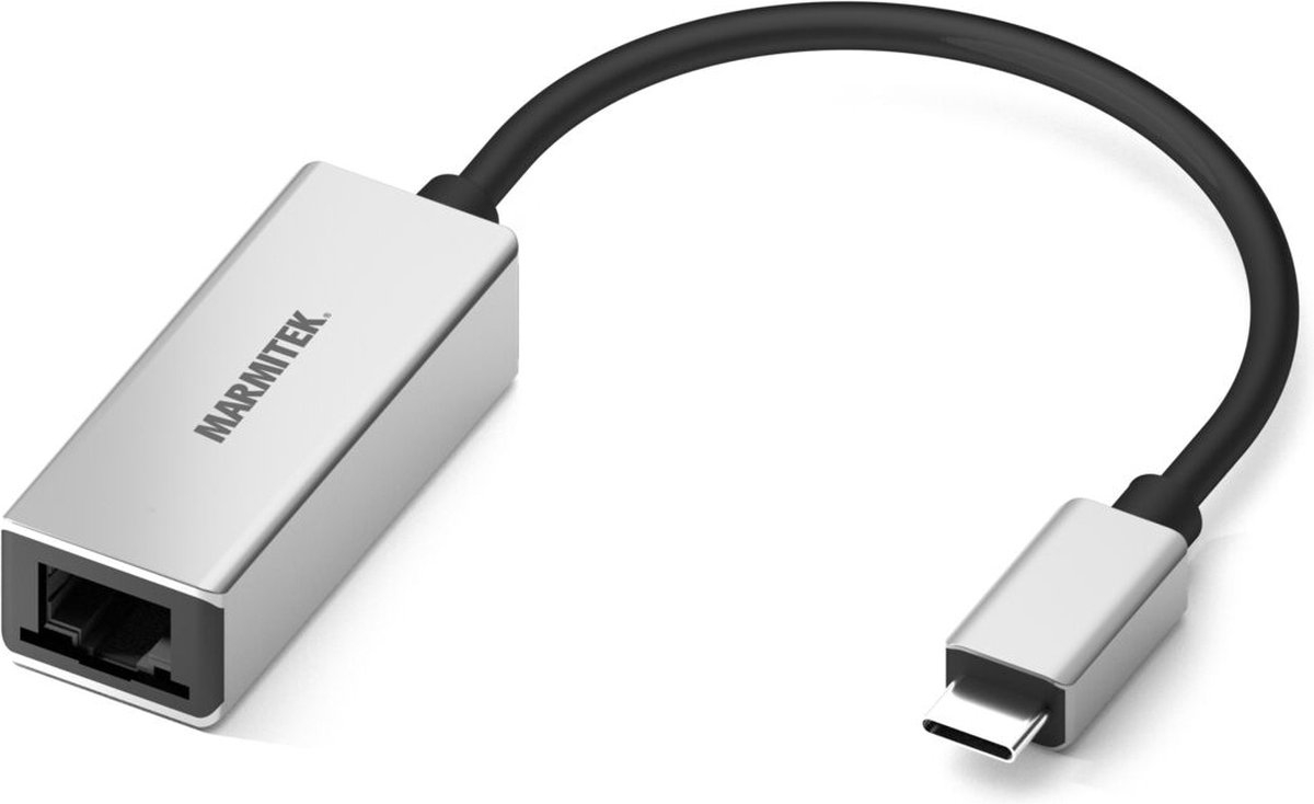 Marmitek Adapter USB-C > Ethernet - USBC naar RJ45 Converter - BCC.nl