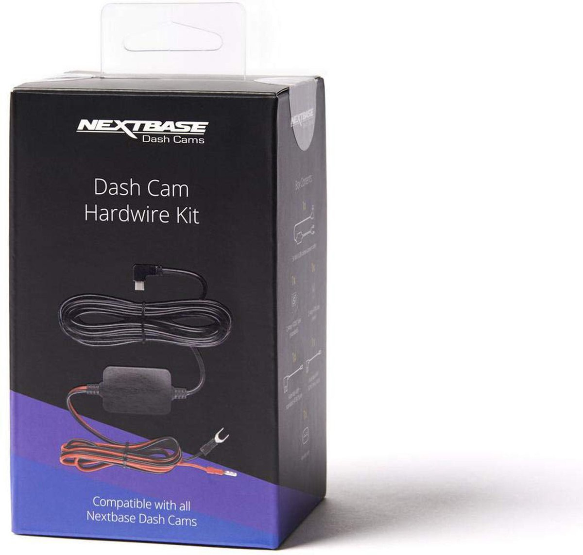 Nextbase Hardwire Kit 12-24 Volt Serie 2 - Zwart - BCC.nl