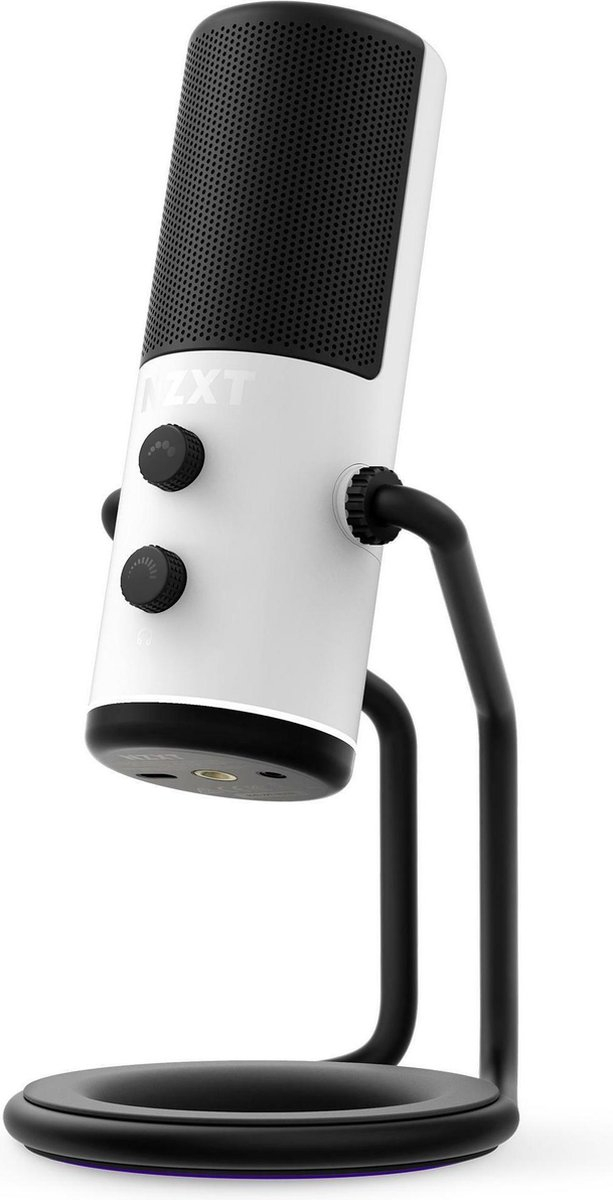 NZXT Capsule - Microfoon - USB-C - wit - BCC.nl