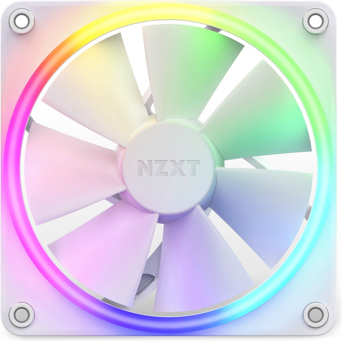 NZXT F120RGB - Ventilator - 120 mm - RGB - wit - BCC.nl