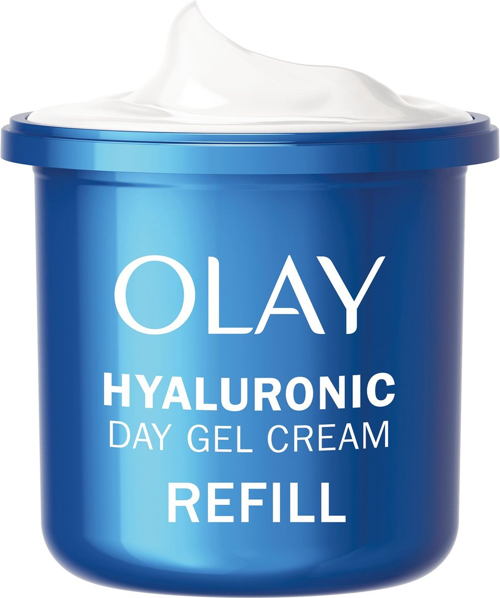 Olay Hyaluronic Navulling Voor Gel Dagcrème - Maakt De Huid Voller En ...