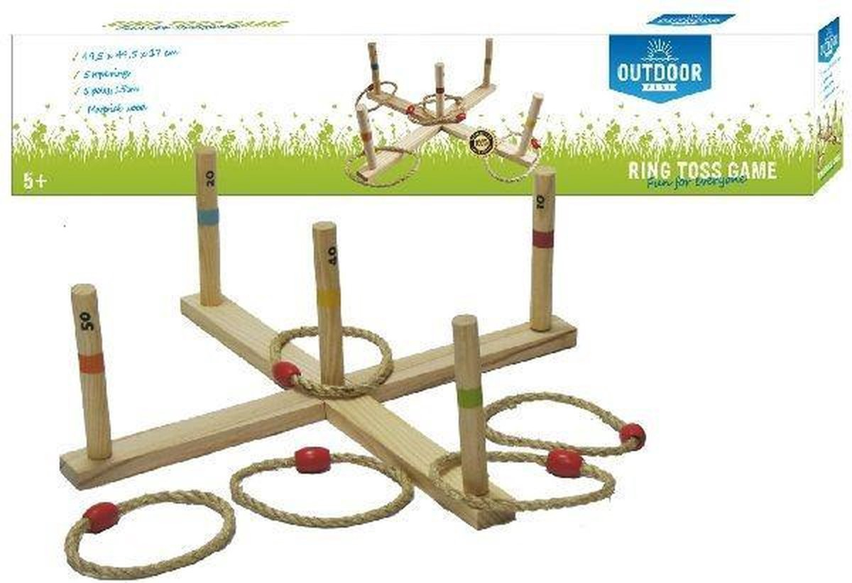 Outdoor play ring toss game - BCC.nl