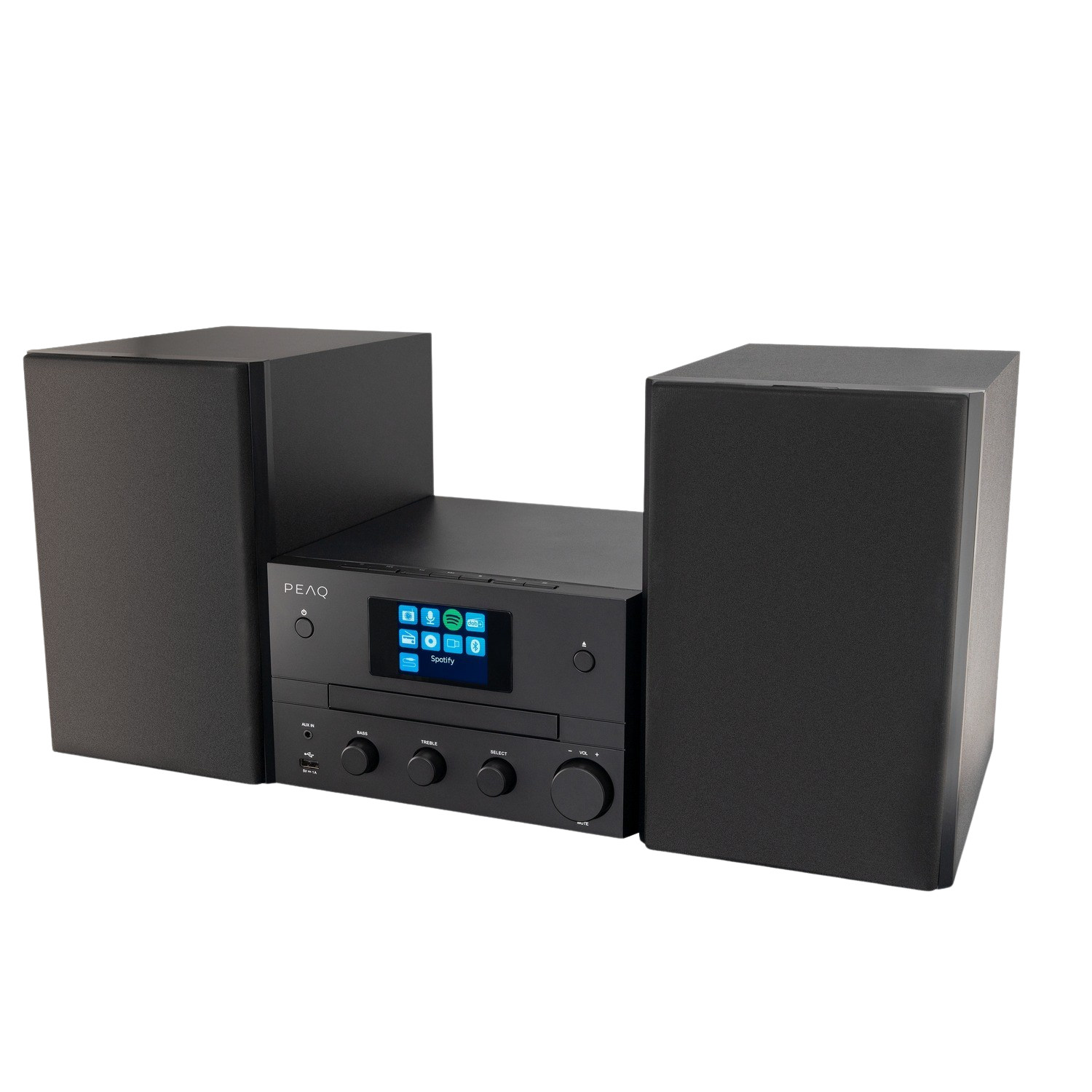 Peaq Pms 400 Hifisysteem Zwart - BCC.nl