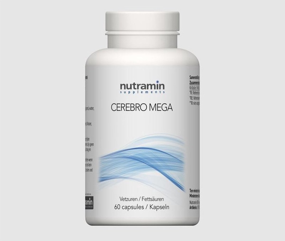 Pervital Cerebro Mega - 60 capsules - Visolie - Voedingssupplement - BCC.nl