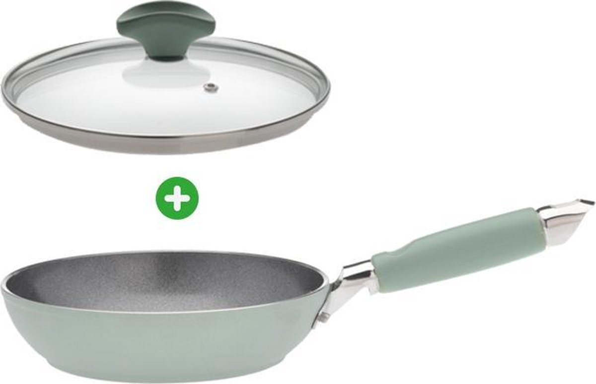 Primecook - Koekenpan met deksel - Ø 20 cm - PFAS-vrij - BCC.nl