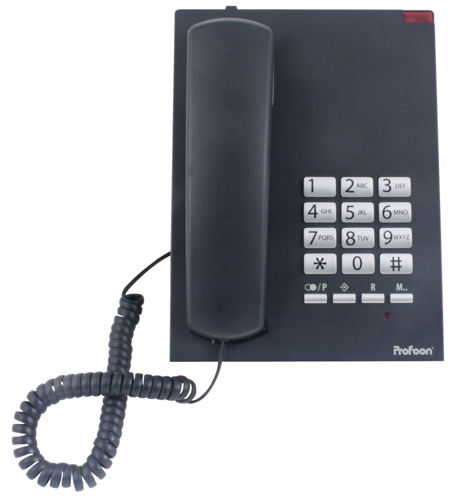 Profoon TX-310 - Bureautelefoon, zwart - BCC.nl