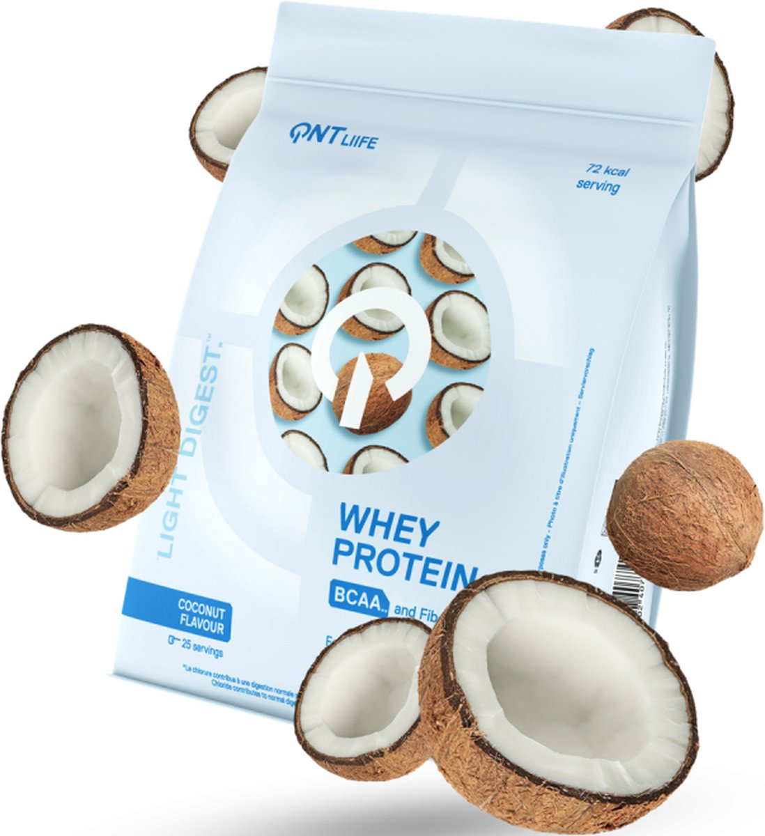 Qnt Whey protein coconut - BCC.nl