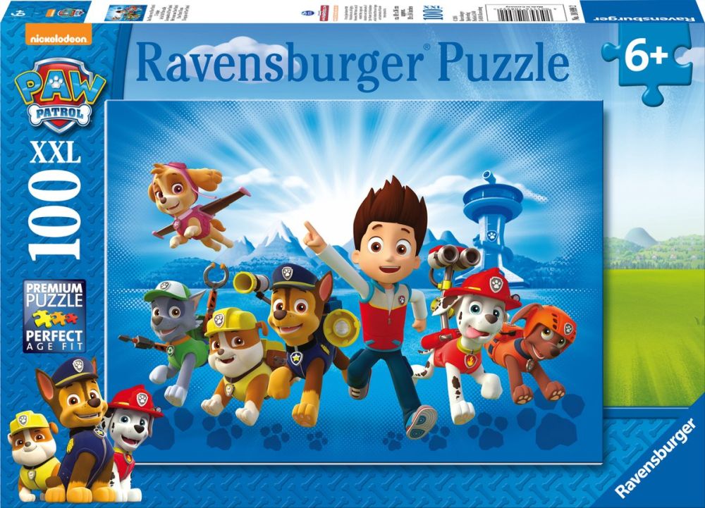 Ravensburger puzzel PAW Patrol: De Ploeg - Legpuzzel - 100XXL stukjes ...