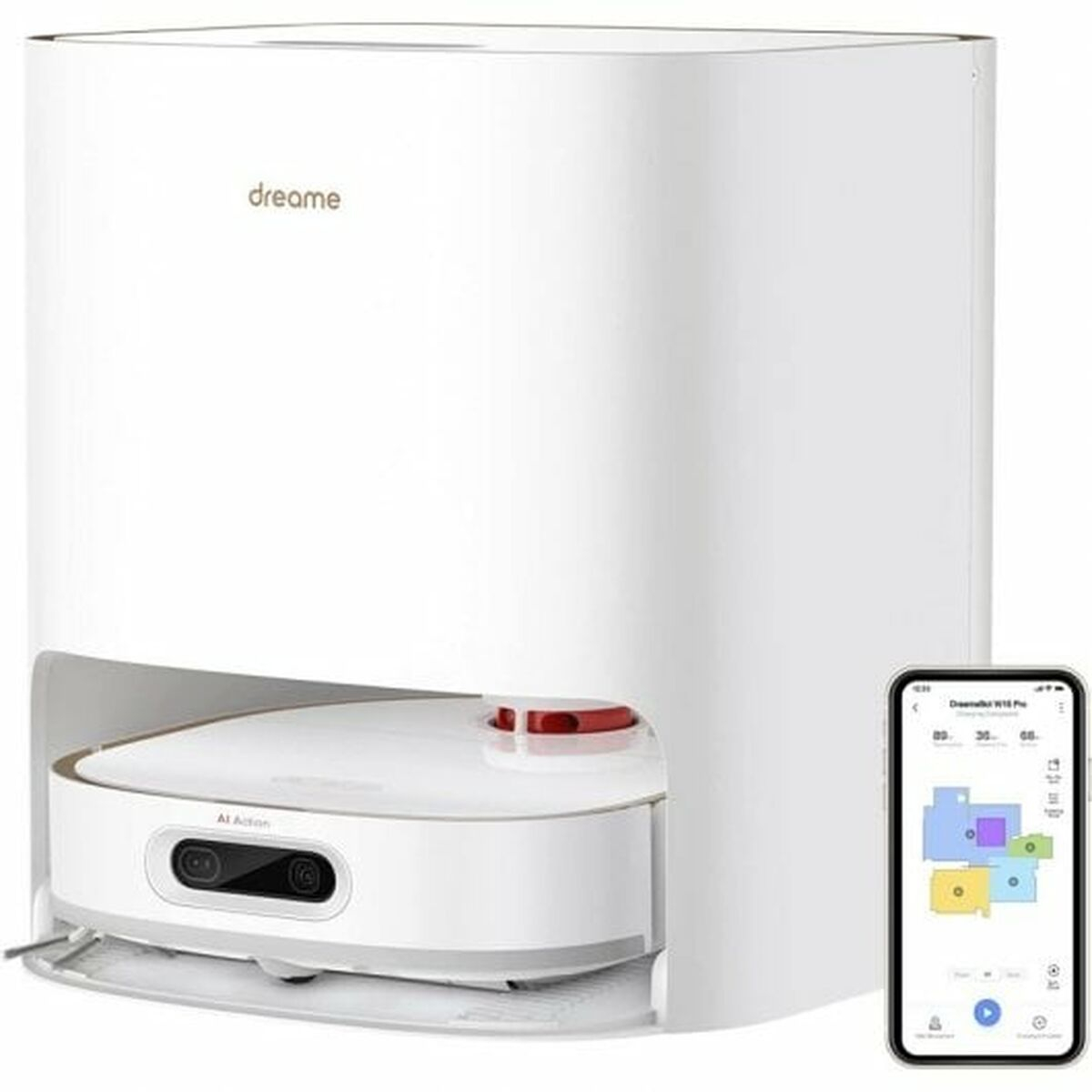 Dreame W10 Pro - Zelf Schoonmakende Robotstofzuiger en Dweil ...