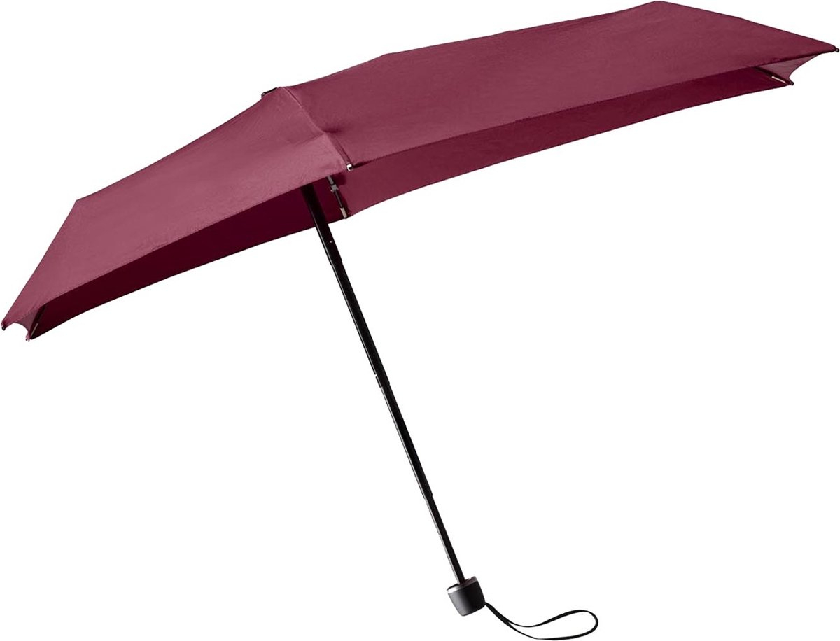 Senz Micro Manual Opvouwbare Stormparaplu rose wine - BCC.nl