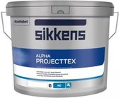 Sikkens Alpha Projecttex RAL 9010 Gebroken wit 10 Liter - BCC.nl