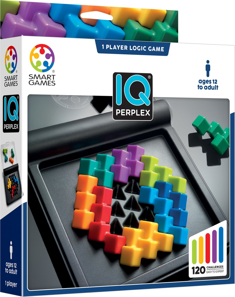 Smart Games - IQ Perplex - 120 opdrachten - BCC.nl