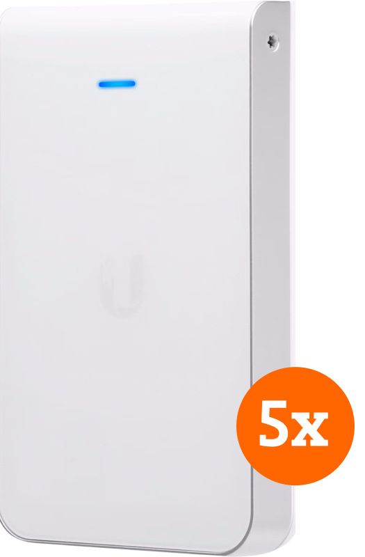 Ubiquiti UniFi AP AC In-Wall HD 5-pack - BCC.nl