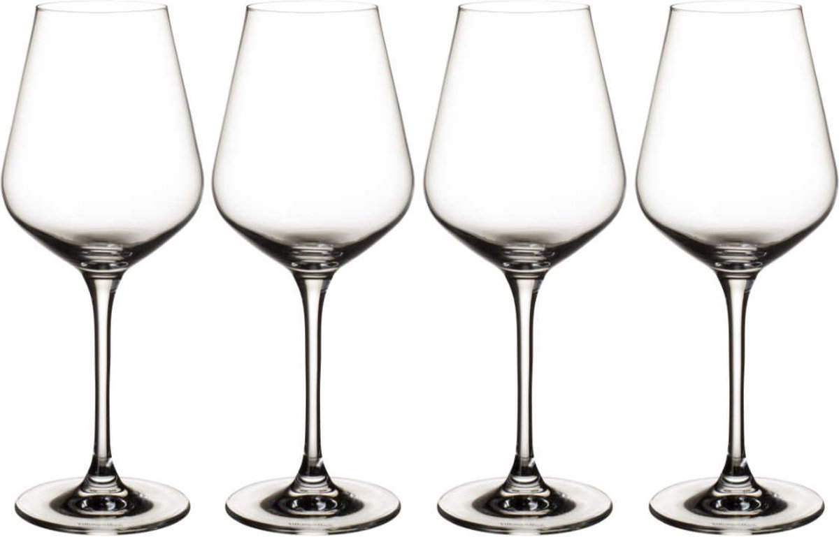 Villeroy & Boch Witte Wijnglazen La Divina 380 ml - 4 Stuks - BCC.nl