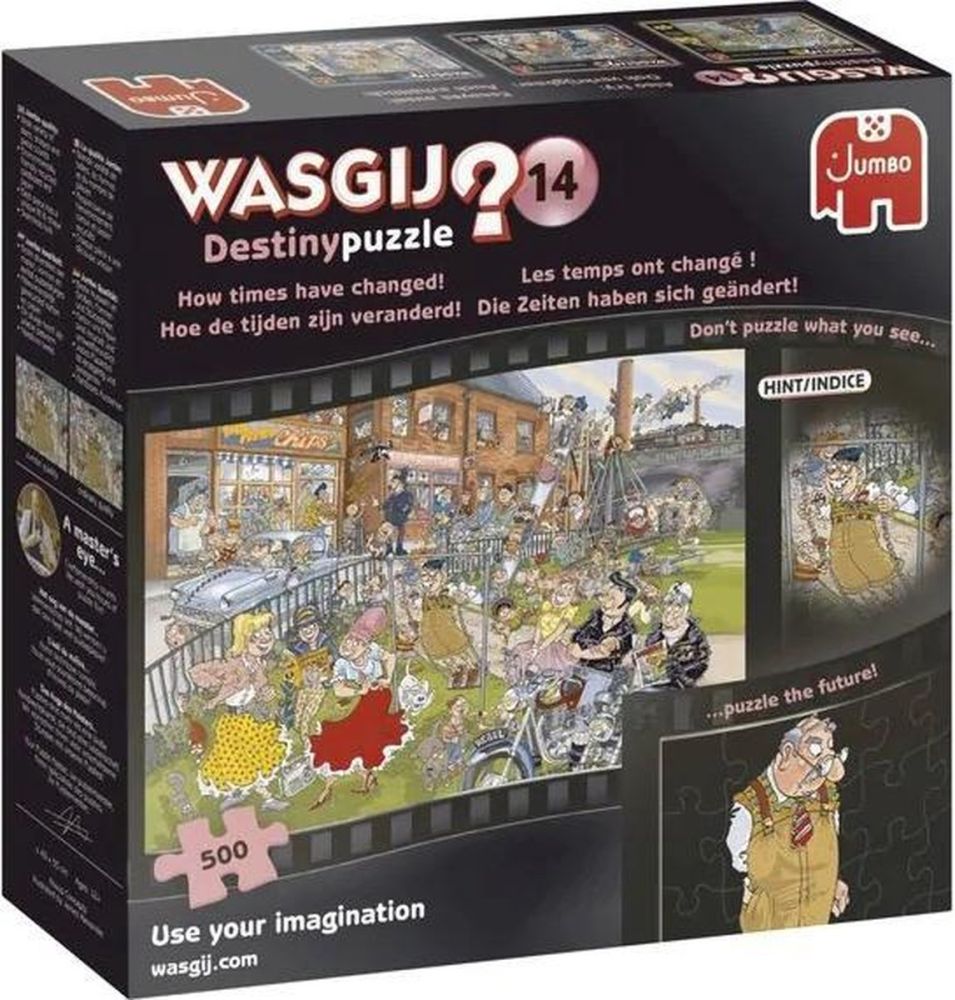 Wasgij Destiny 14 Hoe de Tijden Zijn Veranderd puzzel - 500 stukjes ...