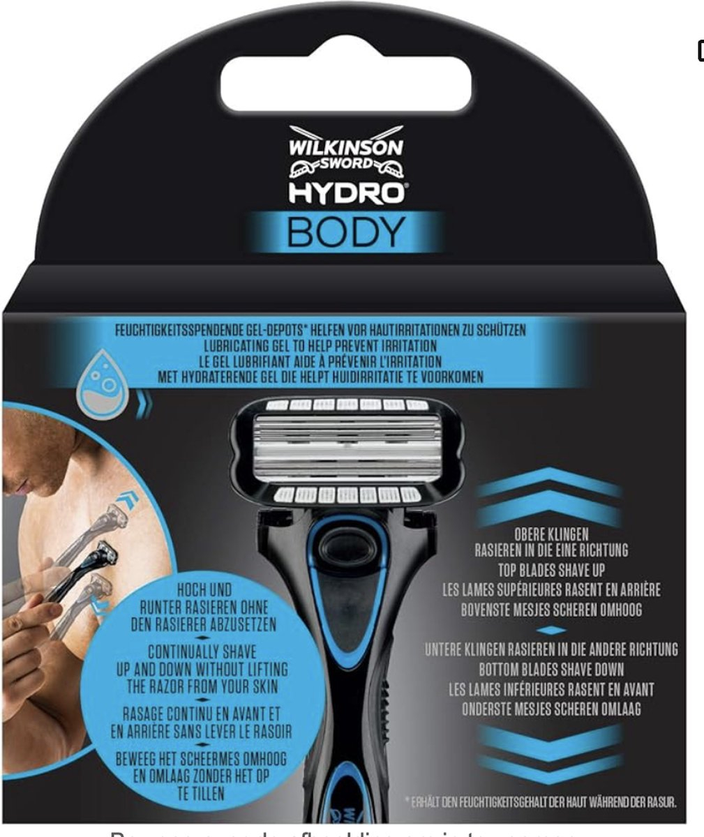 Wilkinson Hydro Body Scheermesjes - 3 Stuks - BCC.nl