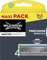 Wilkinson Quattro Titanium sensitive 7 stuks - Scheermesjes - BCC.nl