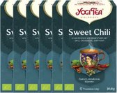 Yogi Tea Sweet Chili Voordeelverpakking - 6 pakjes van 17 theezakjes ...